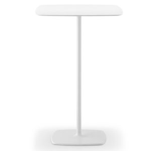 Stylus Square High Table White - Irocodesign for rent