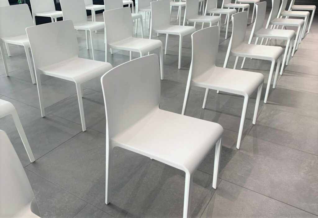 Volt Chair White - Irocodesign for rent
